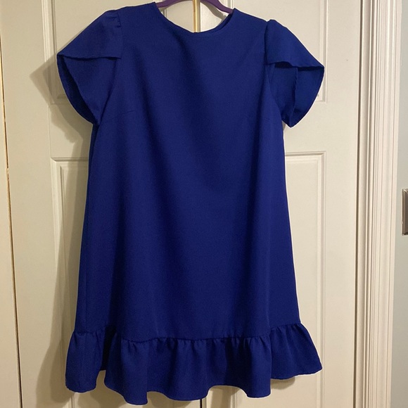 Dresses | Royal Blue Swing Dress | Poshmark
